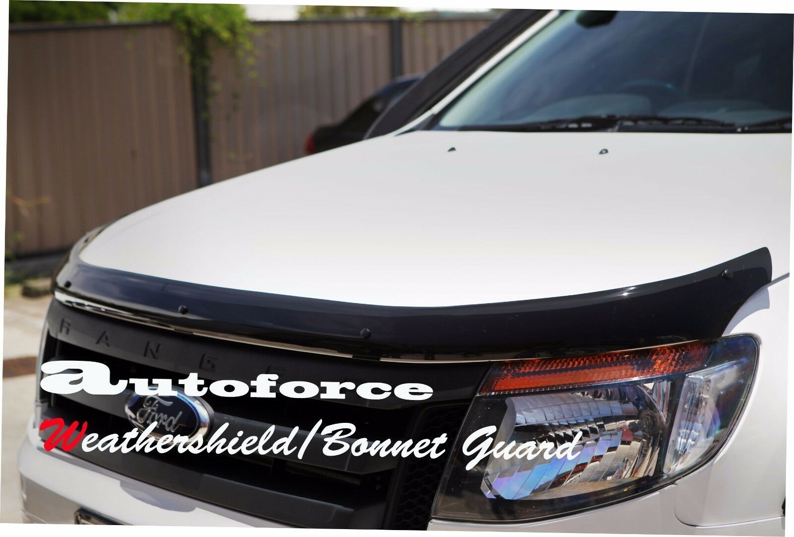 HIC BONNET PROTECTOR- FORD RANGER PX UTE CAB 2010-2015