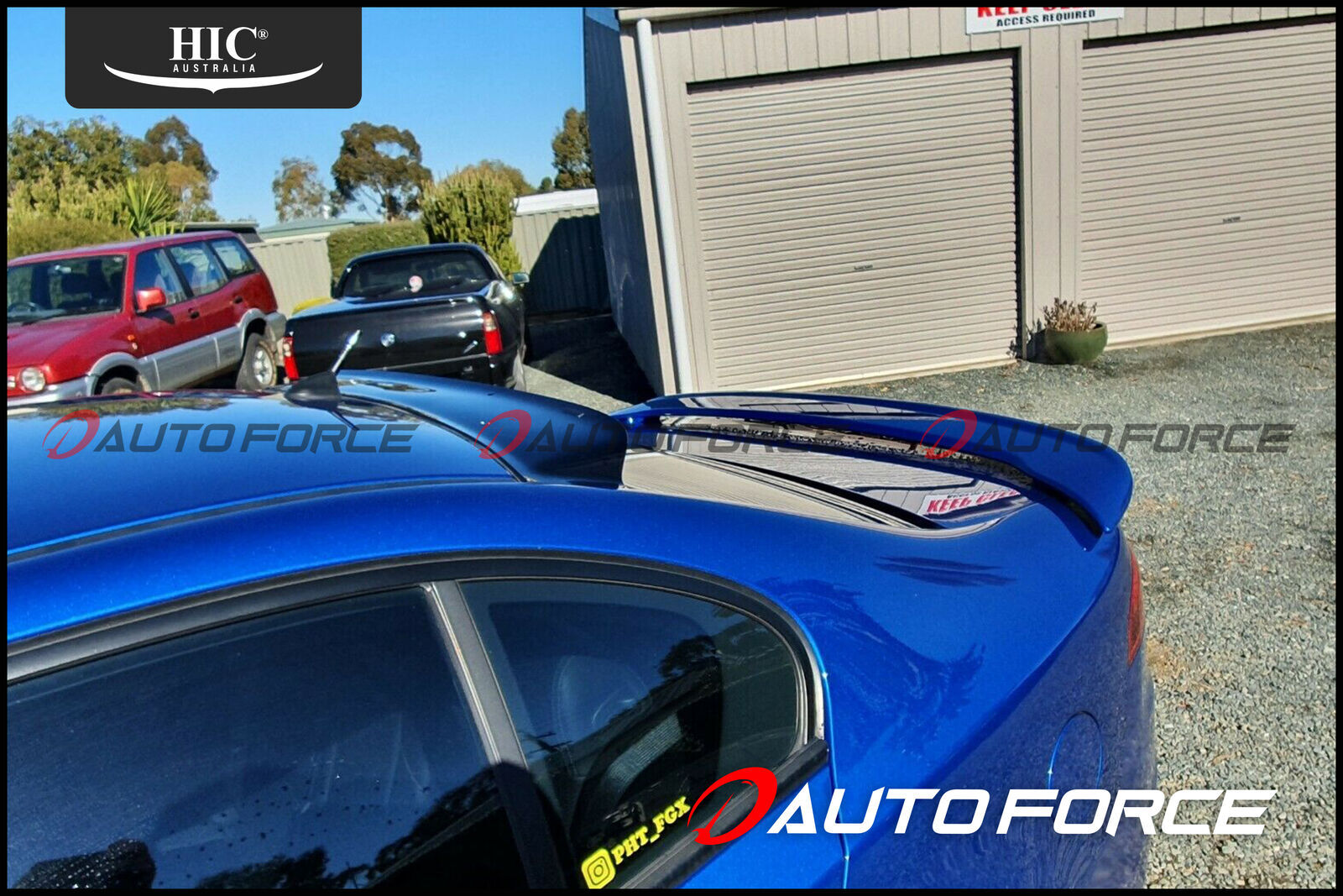 HIC Rear Roof Spoiler - Ford Falon FG X - HIC Australia