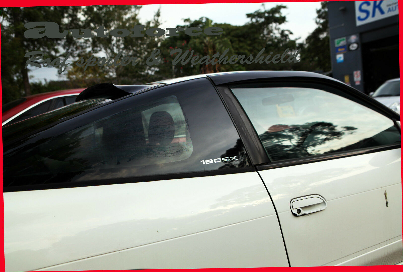 HIC REAR ROOF SPOILER- NISSAN 180SX