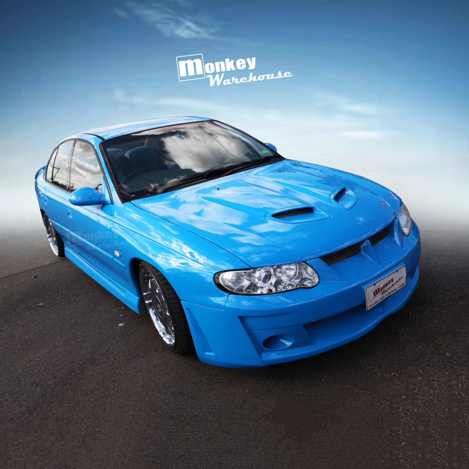 VY STYLE CONVERSION FRONT BUMPER FOR VX COMMODORE SEDAN/UTE/WAGON