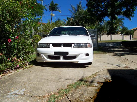 VX STYLE FRONT BUMPER CONVERSION BODYKIT FOR VN/VP COMMODORE SEDAN/UTE ...