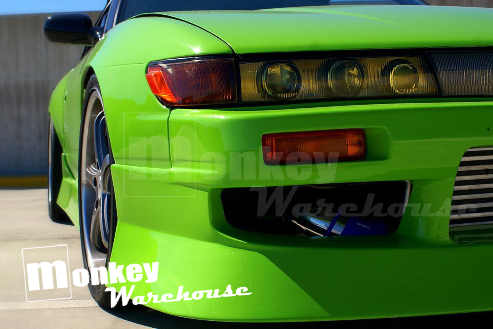 M SPORT STYLE FRONT BUMPER FOR NISSAN S13 SILVIA SR20/CA18/TURBO/BODY KIT