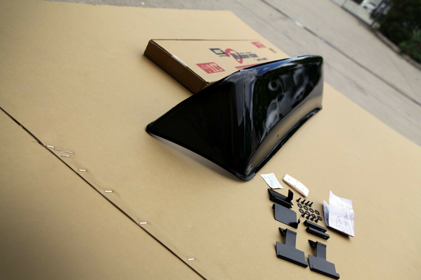 Rear Window Roof Spoiler Wing For 80 Series Toyota Landcruiser Wagon