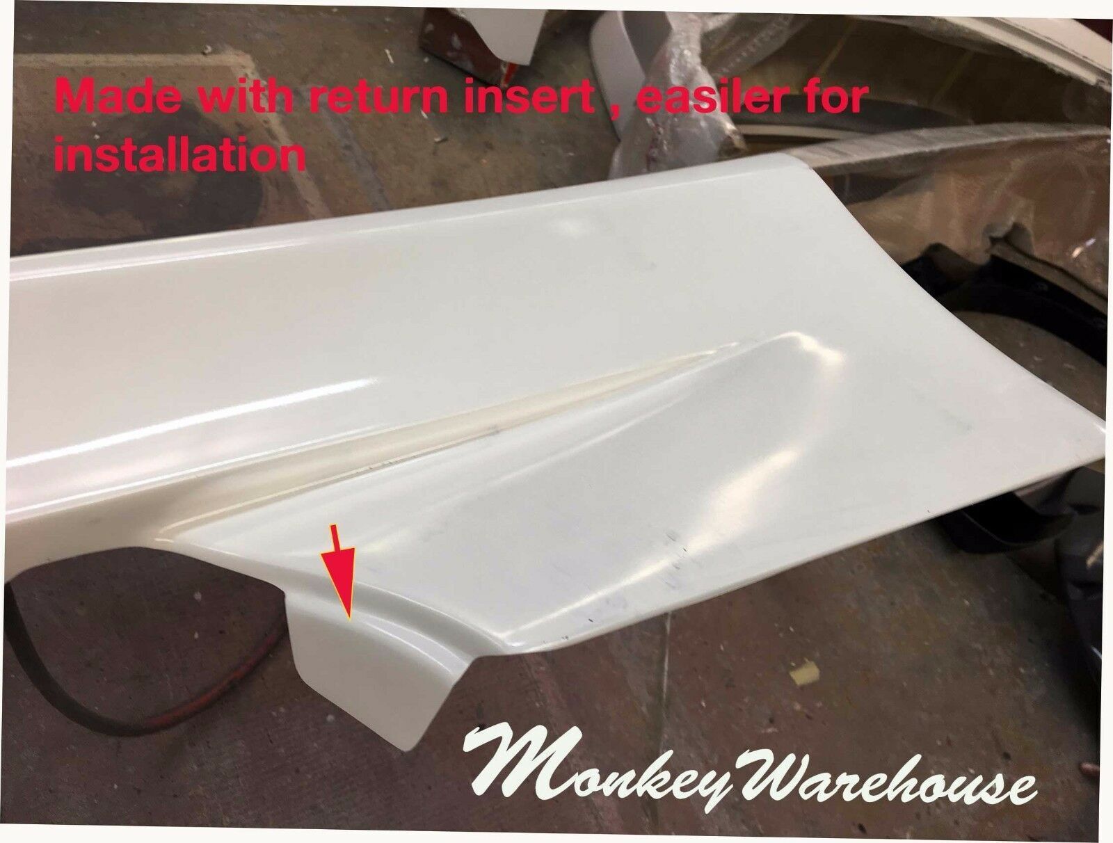 VERTEX SIDE SKIRT FOR NISSAN R32 SKYLINE 2 DOOR COUPE / BODY KIT / RB20