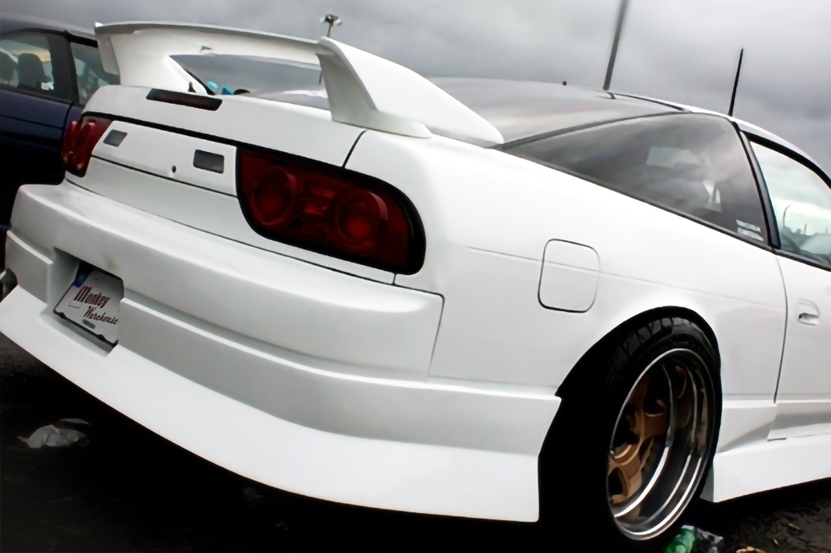 PAIR OF ORIGIN 30MM WIDE REAR QUARTER FENDER GUARDS FOR NISSAN 180SX ...