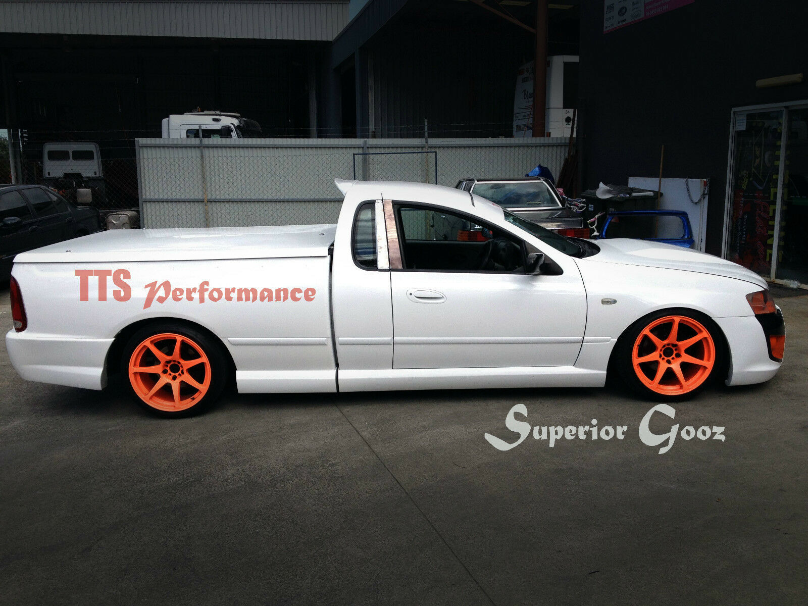 FPV FG F6 STYLE FRONT BUMPER BODY KIT FOR BA/BF SERIES FALCON XR6 XR8