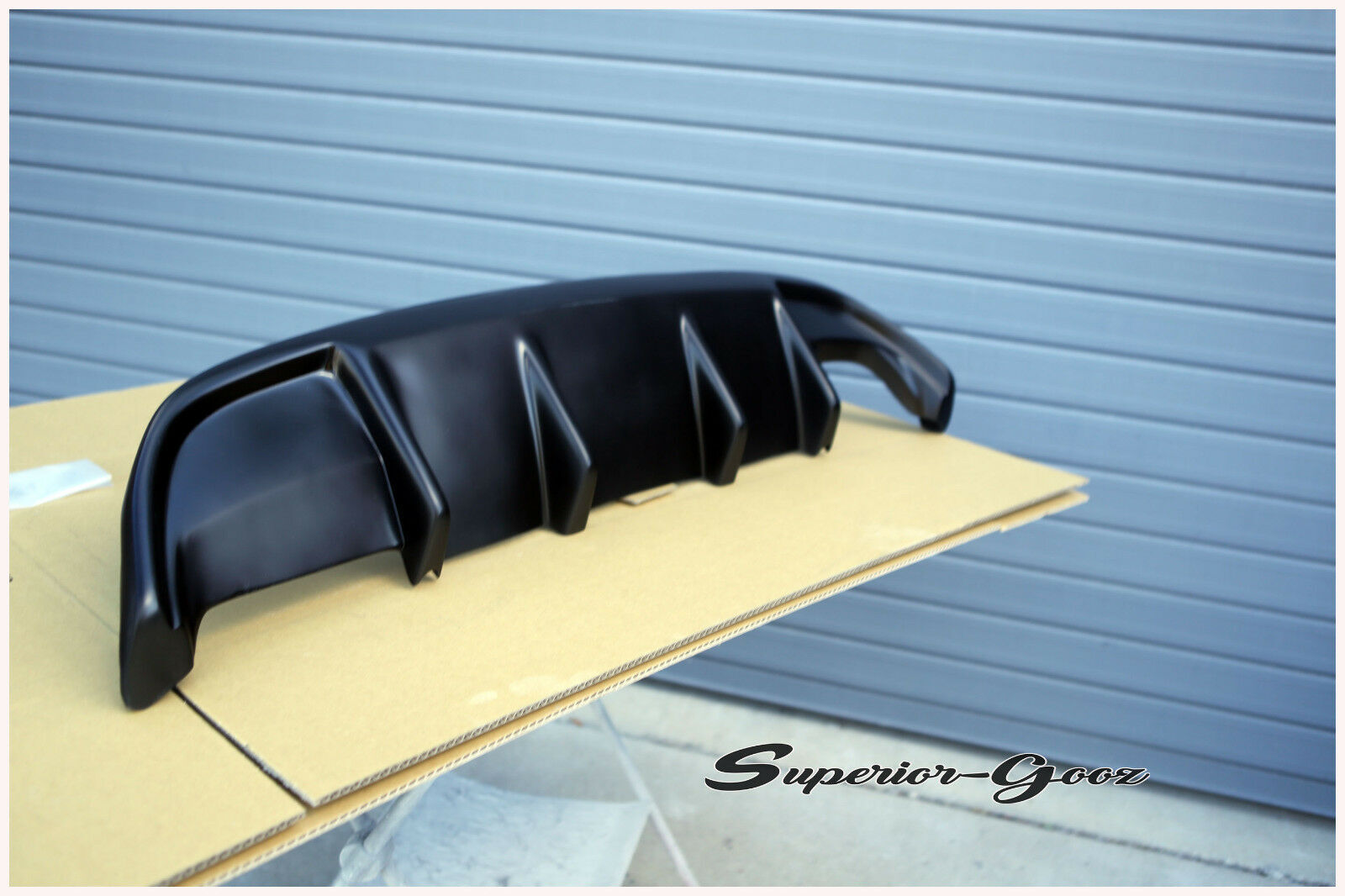 New Ford FG Falcon XR6/XR8/G6 Plastic Rear Bumper Diffuser With Single ...