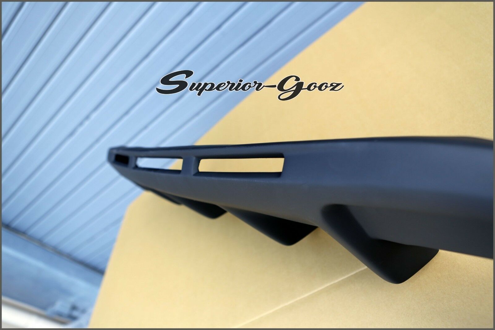 FORD FG FALCON XR6/XR8/G6 PLASTIC REAR BUMPER DIFFUSER WITH TWIN ...