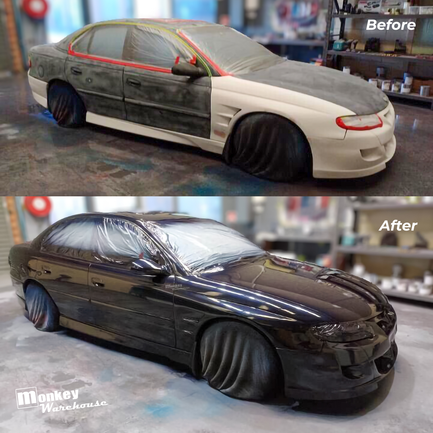 NEW VENTED FRONT GUARDS FENDERS FOR VT/VU/VX COMMODORE SEDAN UTE WAGON