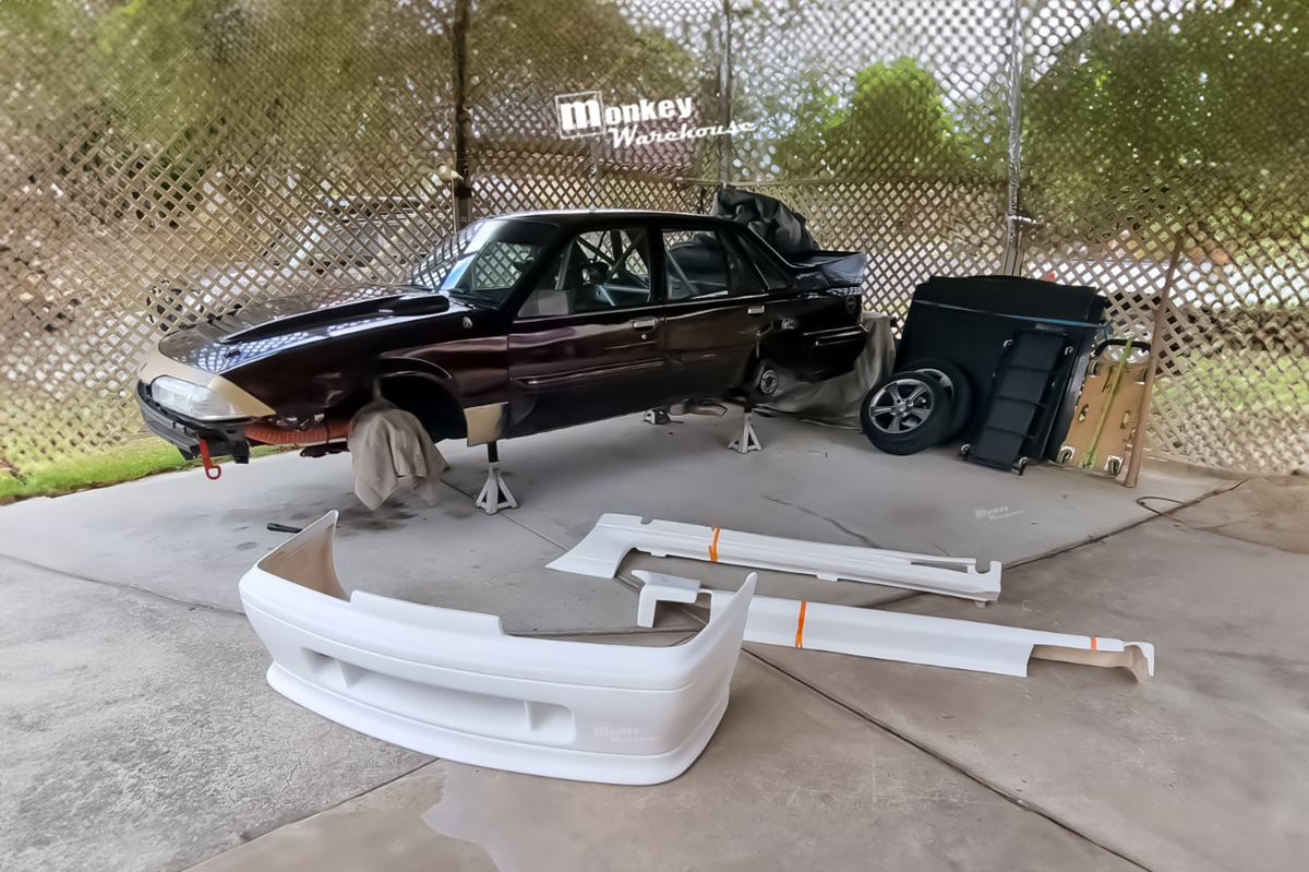 CLASSIC GROUP A SS WALKINSHAW BODY KIT SUIT HOLDEN VL COMMODORE SEDAN