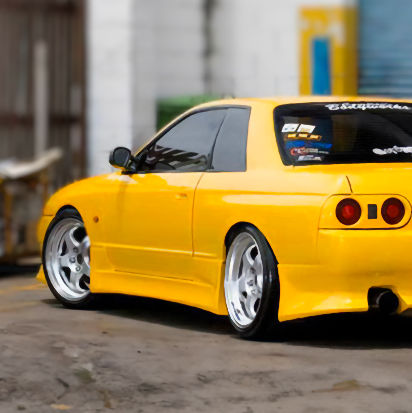 VERTEX SIDE SKIRT FOR NISSAN R32 SKYLINE 2 DOOR COUPE / BODY KIT / RB20