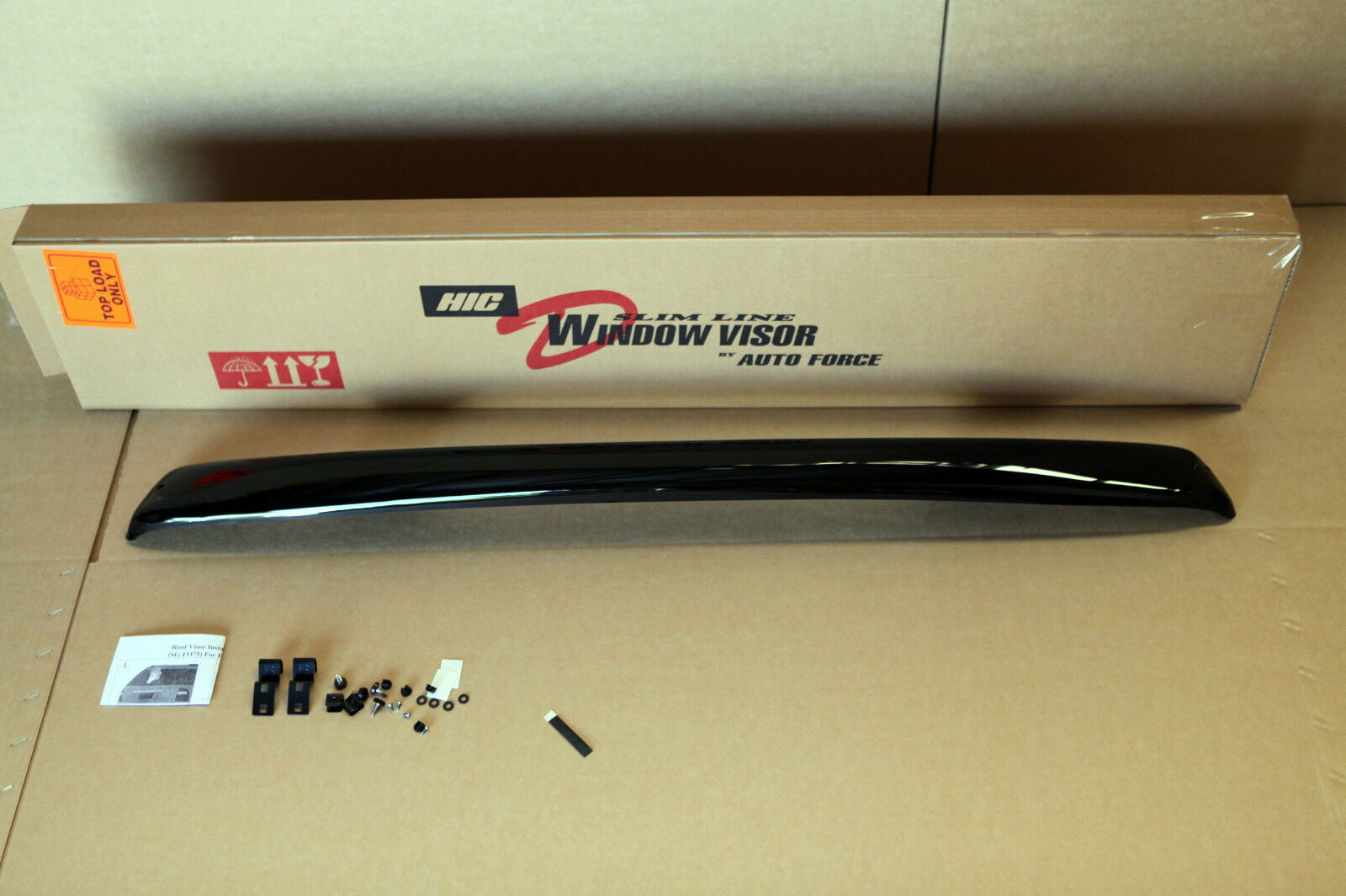 HIC REAR ROOG SPOILER- FORD TERRITORY SX SY SX DUST DEFLECTOR