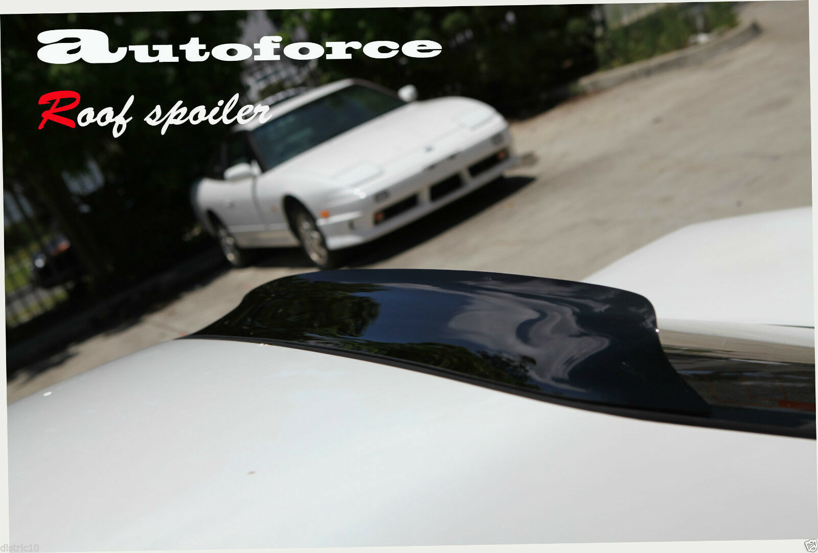 HIC Rear Roof Spoiler - Nissan Silvia S13 - HIC Australia