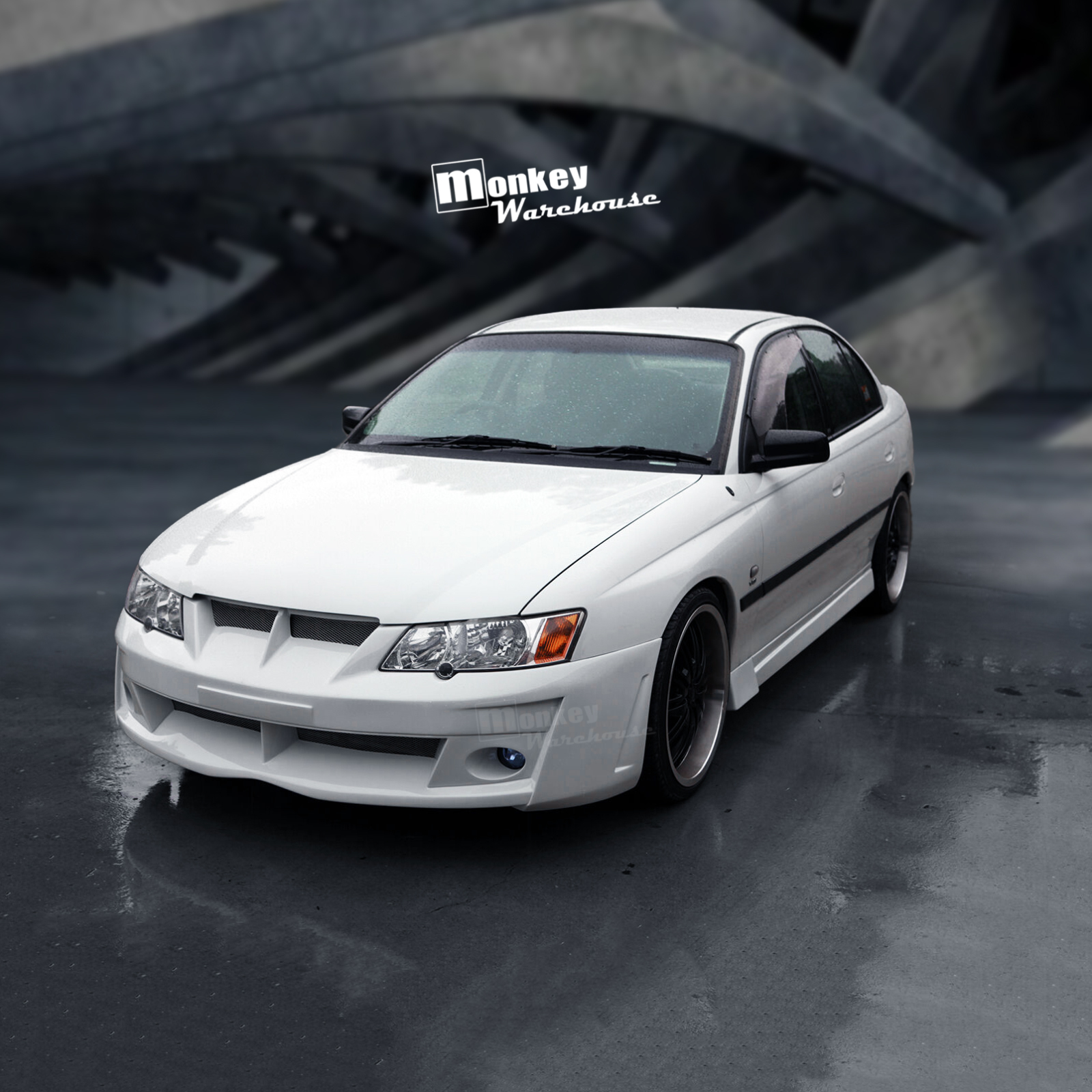 TEAR DROP FRNT BUMPER CONVERSION BODYKIT FOR VY COMMODORE SEDAN/UTE/WAGON