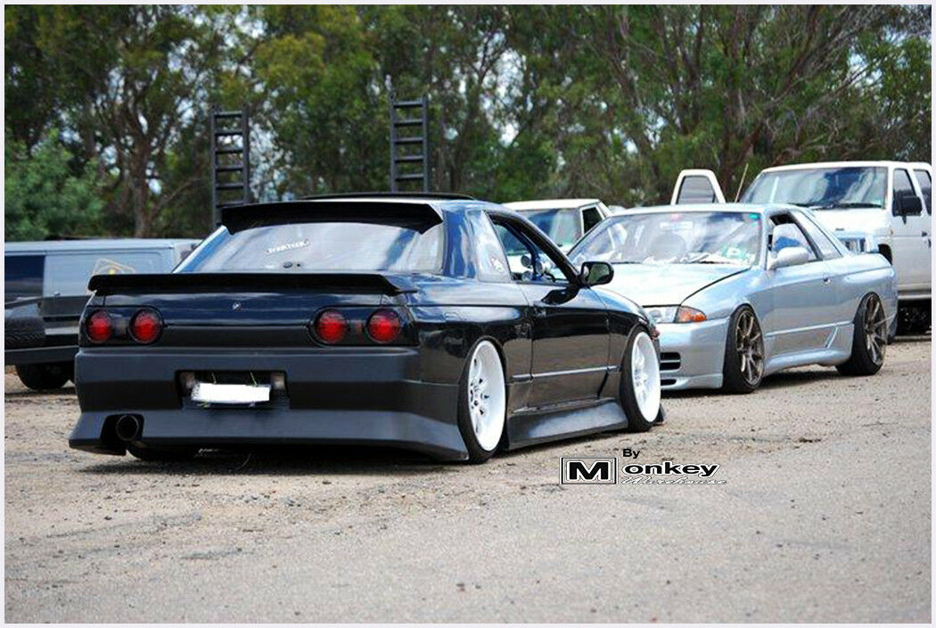 D-SPEED REAR BOOT SPOILER WING SUIT NISSAN R32 SKYLINE (COUPE) GTS/GTS-T