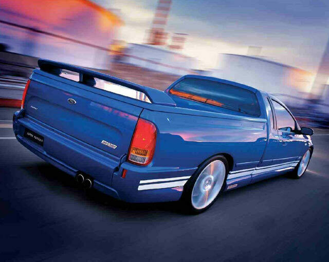 REAR BUMPER BODY KIT SPOILER FOR FORD BA BF AU FALCON UTE FPV SINGLE ...