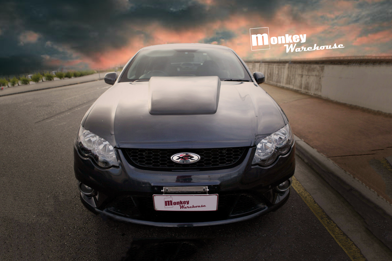 NEW ADD ON BONNET SCOOP FOR FPV F6/F6E TURBO/SEDAN/UTE