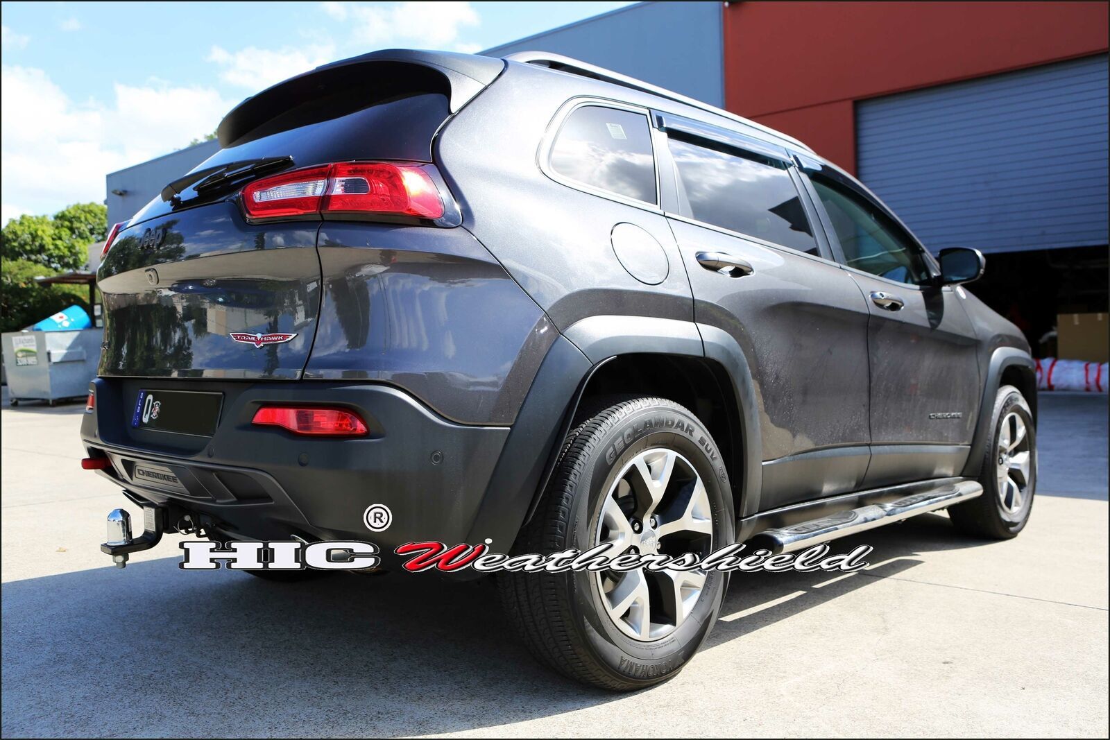 HIC Weather Shields - Jeep Cherokee KL 2014-2019 - HIC Australia