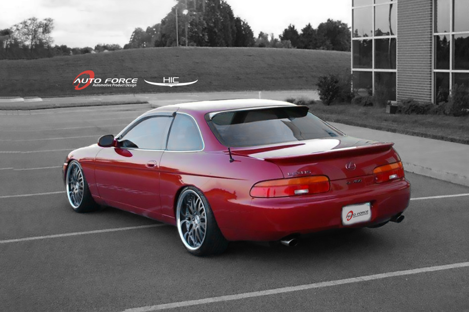 HIC Rear Roof Spoiler - Toyota Soarer 1991-2000 - HIC Australia