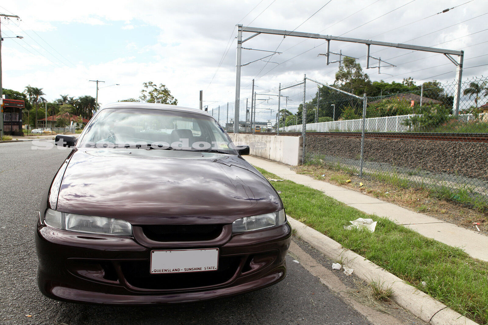 Front Bumper Conversion Body Kit For VS VR Commodore Sedan Ute Wagon ...