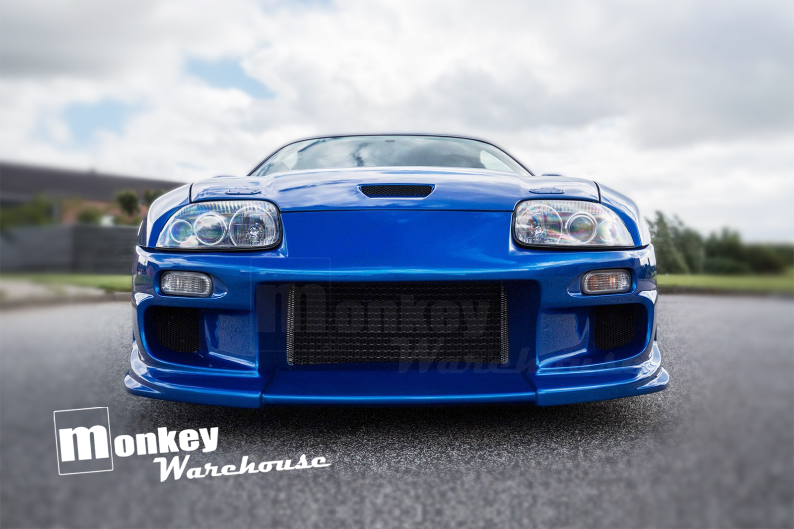 DO LUCK FRONT BUMPER BAR FOR TOYOTA SUPRA JZA80 BODYKIT/1993-2002/2JZ