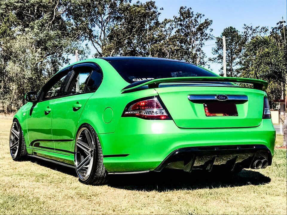 New Ford FG Falcon XR6/XR8/G6 Plastic Rear Bumper Diffuser With Single ...