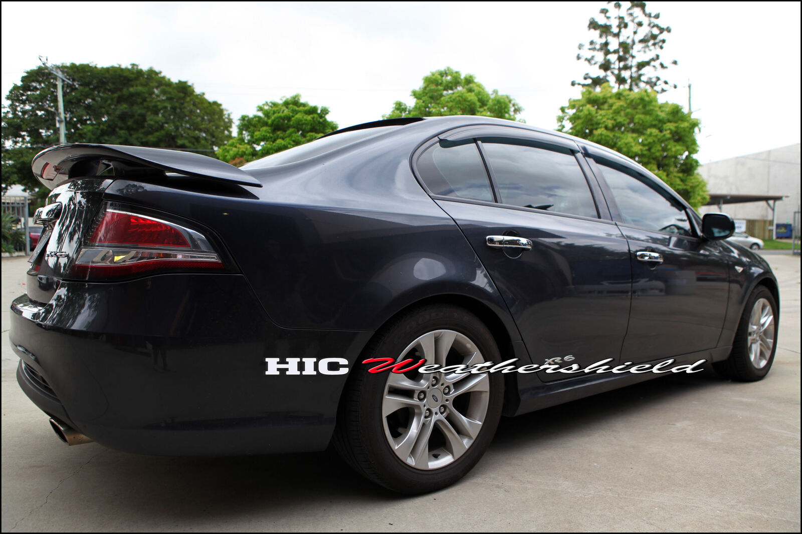 HIC WEATHER SHIELDS - FORD FG / FGX FALCON SEDAN G6 G6E XT XR8 XR