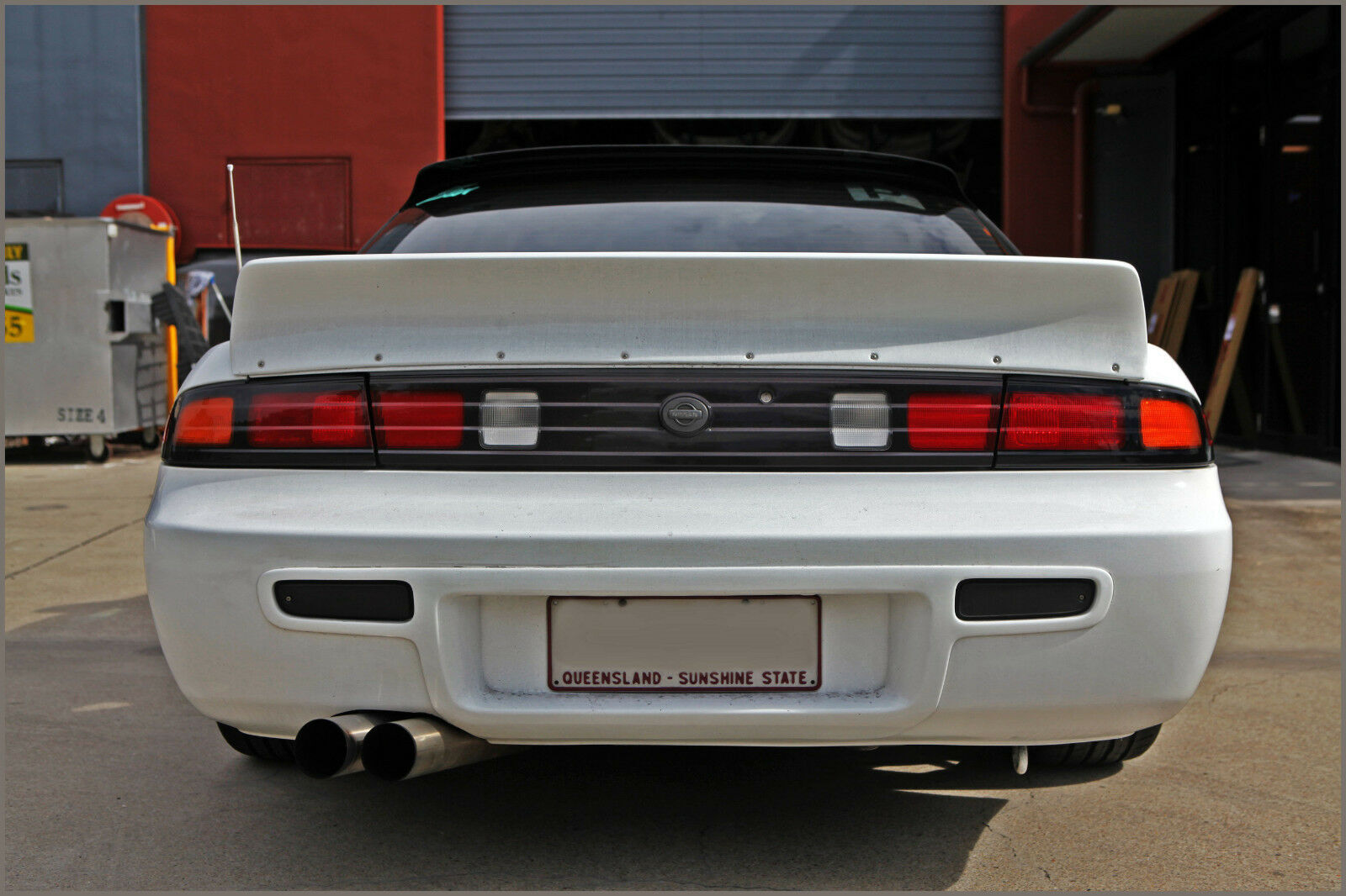 HIC REAR ROOF SPOILER- NISSAN SILVIA S14