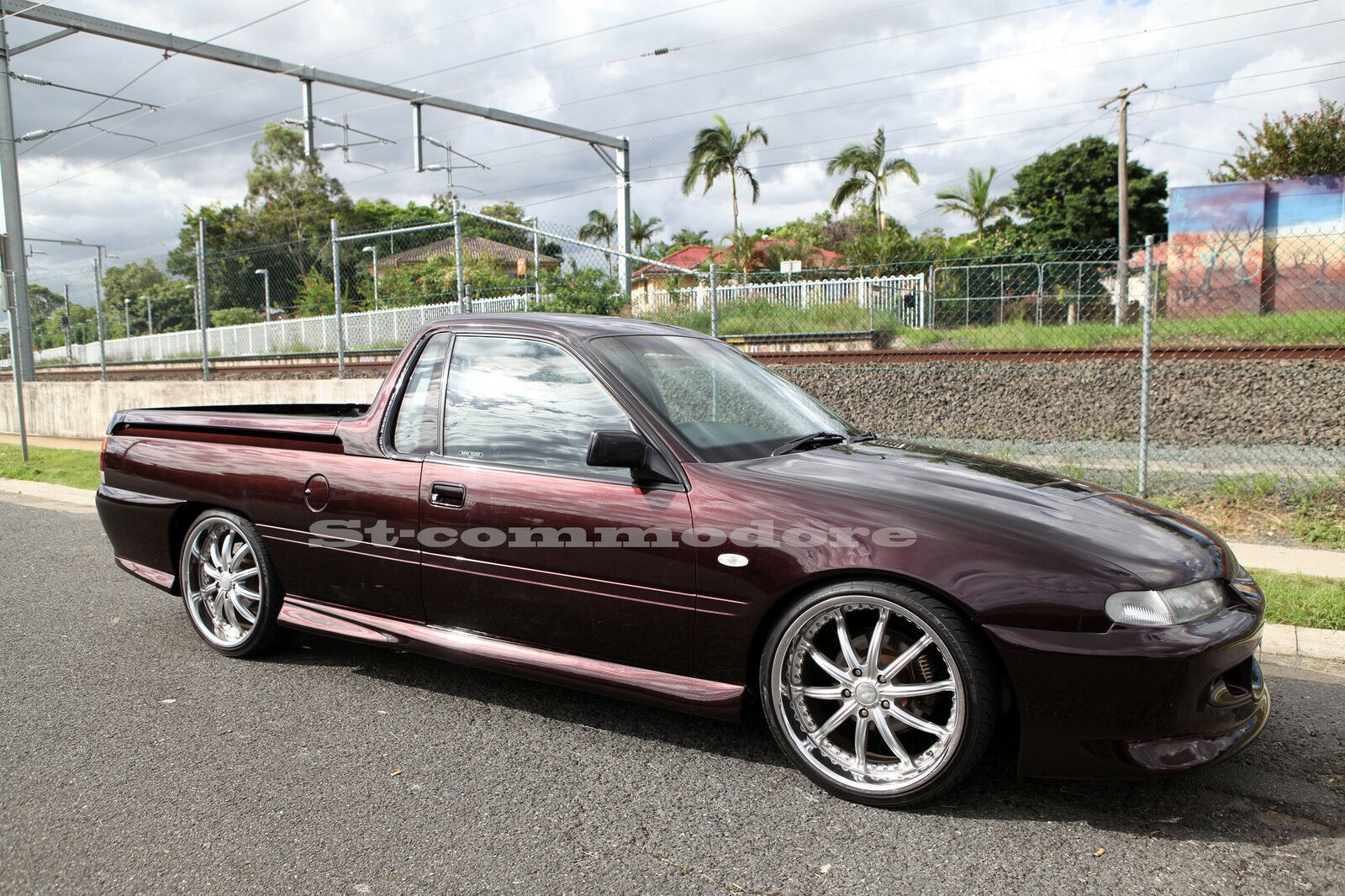 Front Bumper Conversion Body Kit For VS VR Commodore Sedan Ute Wagon ...