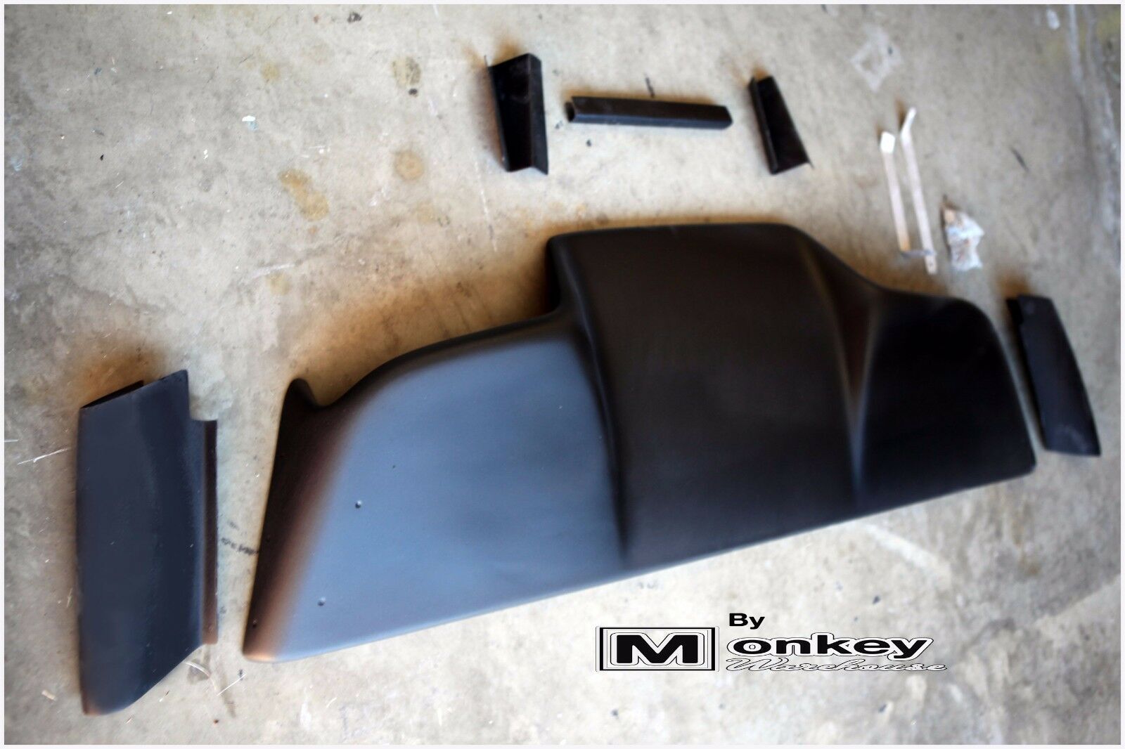 TOP SECRET REAR BUMPER DIFFUSER KIT FOR NISSAN 350Z / Z33 BODY KIT ...