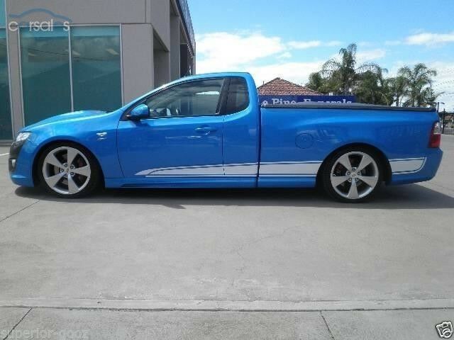 FPV F6/GS/PURSUIT CABIN/UTE TRAY SIDE SKIRTS BODY KIT - FORD FG FALCON ...