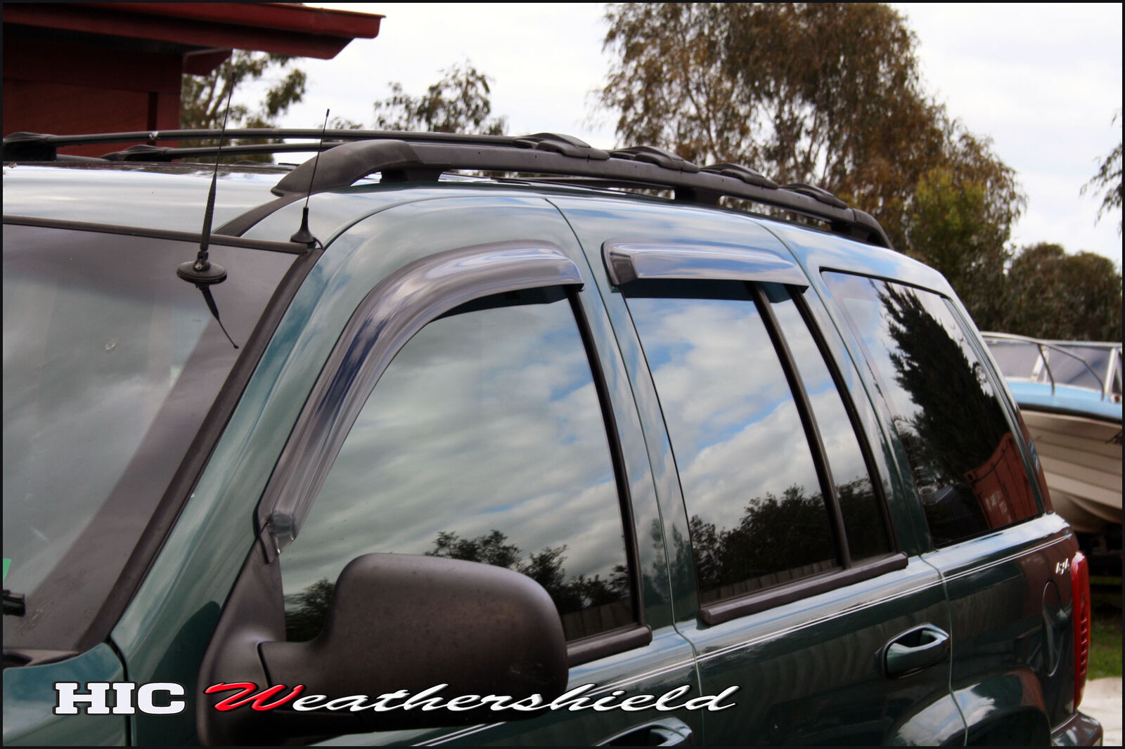 HIC WEATHER SHIELDS- JEEP GRAND CHEROKEE WJ WG 1999-2004