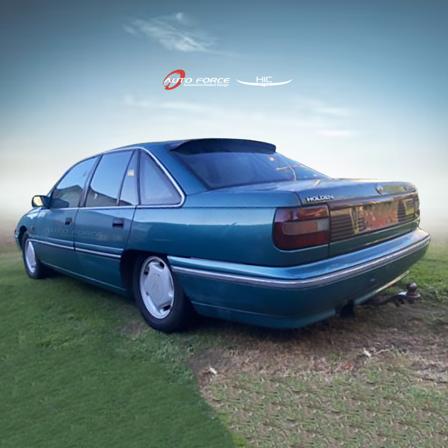 HIC REAR ROOF SPOILER- HOLDEN COMMODORE VN VP