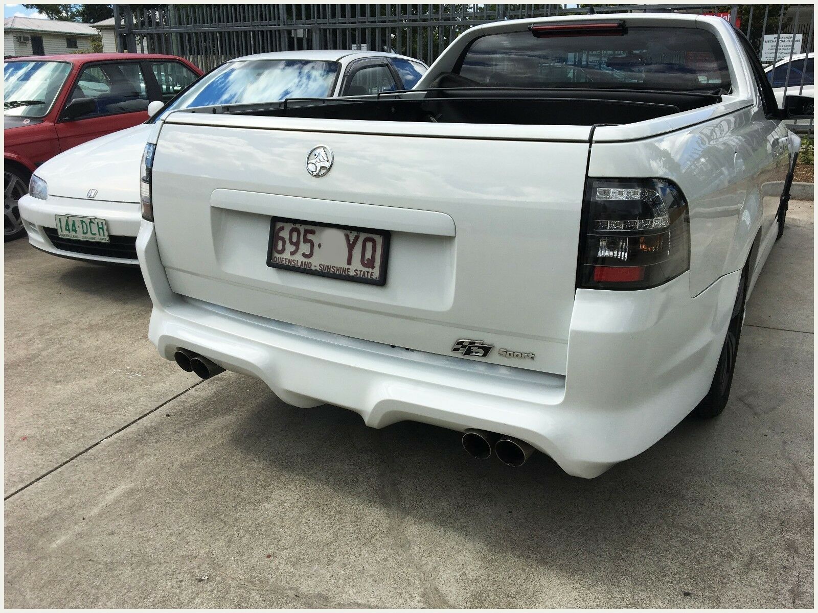 REAR BUMPER SPOILER FOR HOLDEN VE UTE/S/SS/STORM/THUNDER BODYKITS