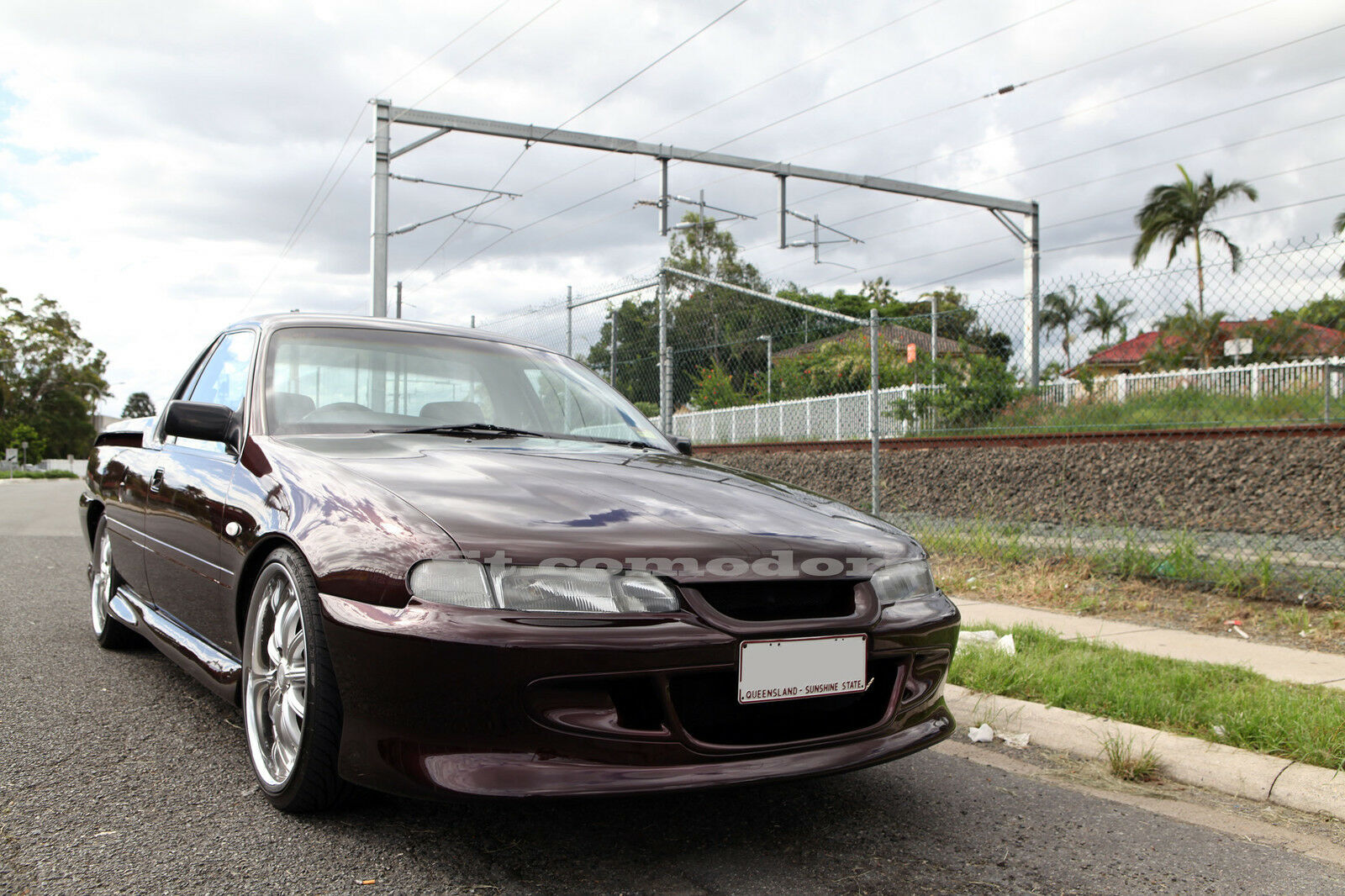 Front Bumper Conversion Body Kit For VS VR Commodore Sedan Ute Wagon ...