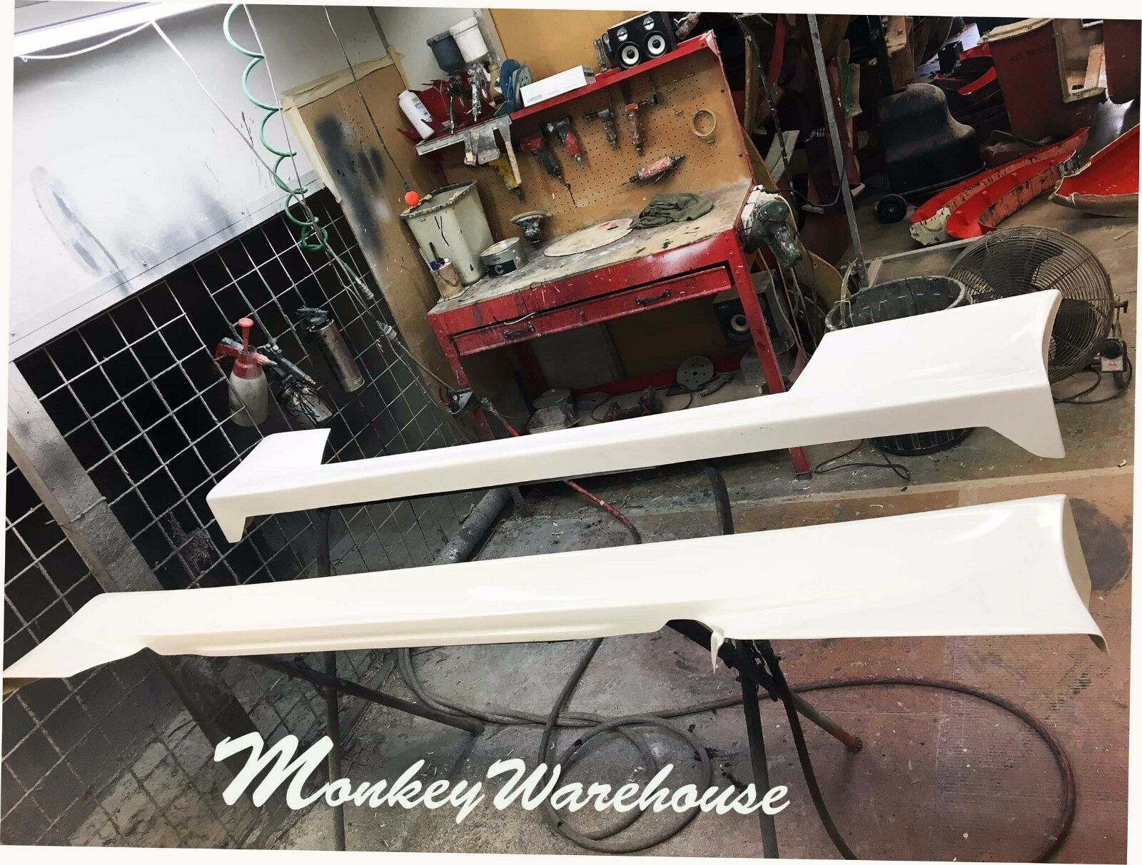 VERTEX SIDE SKIRT FOR NISSAN R32 SKYLINE 2 DOOR COUPE / BODY KIT / RB20