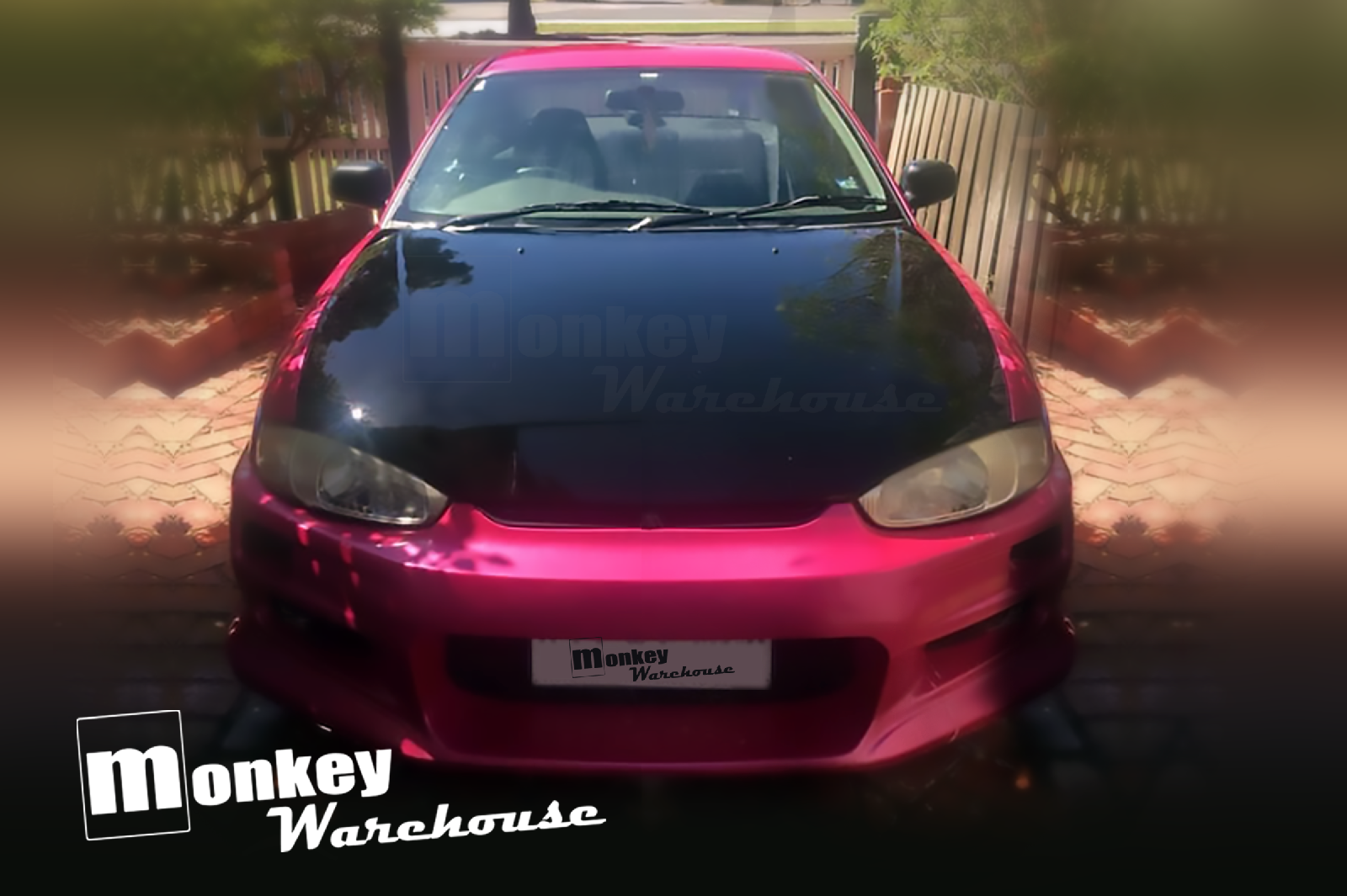 TRIAL FRONT BUMPER BODY KIT FOR MITSUBISHI CE LANCER COUPE/ MIRAGE ...