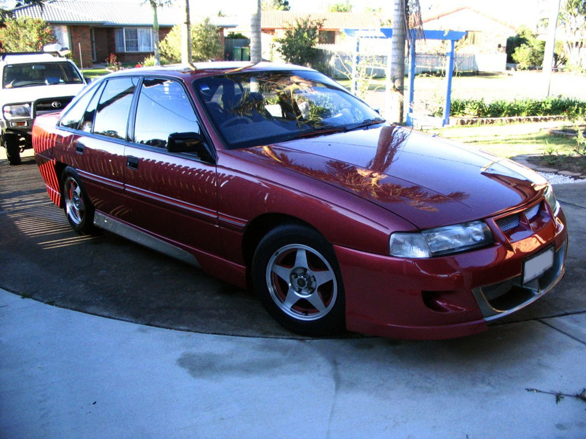 VX STYLE FRONT BUMPER CONVERSION BODYKIT FOR VN/VP COMMODORE SEDAN/UTE ...