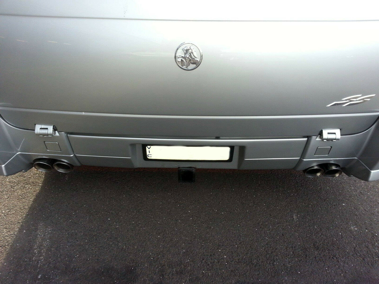 QUALITY HOLDEN VY VZ UTE REAR BUMPER INFILL PANEL WITH RETURN INSERT