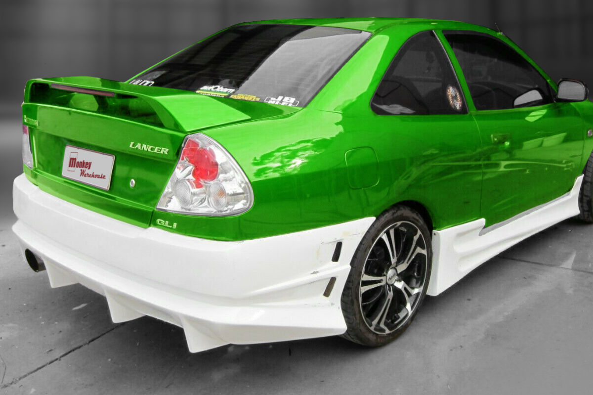 NEW BOMEX MITSUBISHI LANCER CE COUPE 1996-2003 SIDE SKIRT BODY KIT BY ...