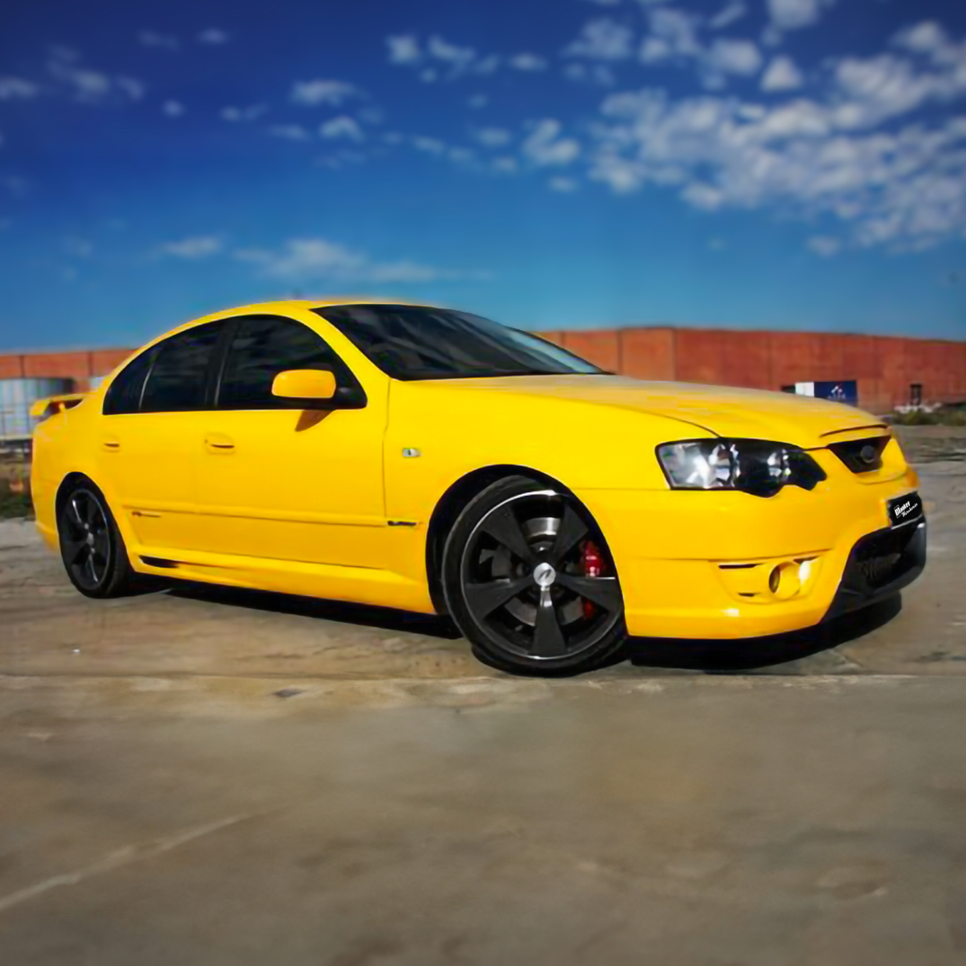 FPV TONARDO FRONT BUMPER BODY KIT FOR BA BF FLACON SEDAN/UTE WITH XR ...