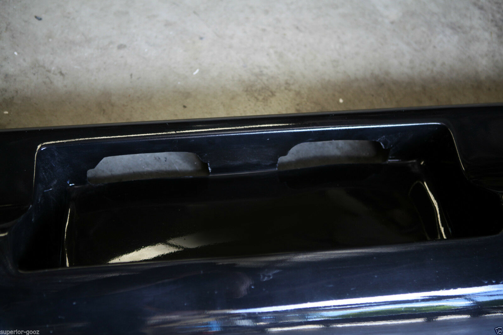 FPV/FORD FG UTE REAR BUMPER INFILL DUAL/TWIN EXHAUST OUTLET/XR TURBO ...