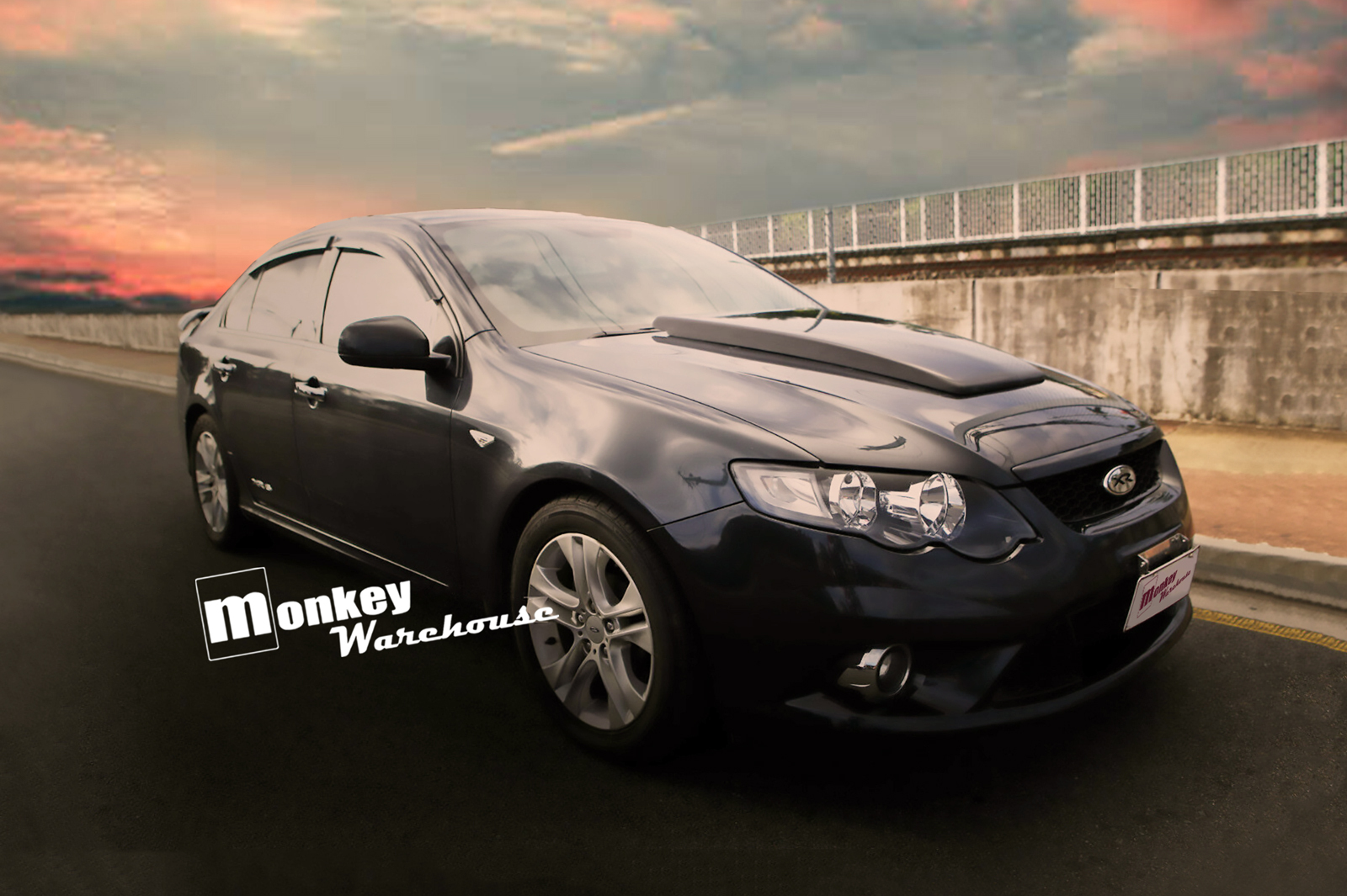 NEW ADD ON BONNET SCOOP FOR FPV F6/F6E TURBO/SEDAN/UTE