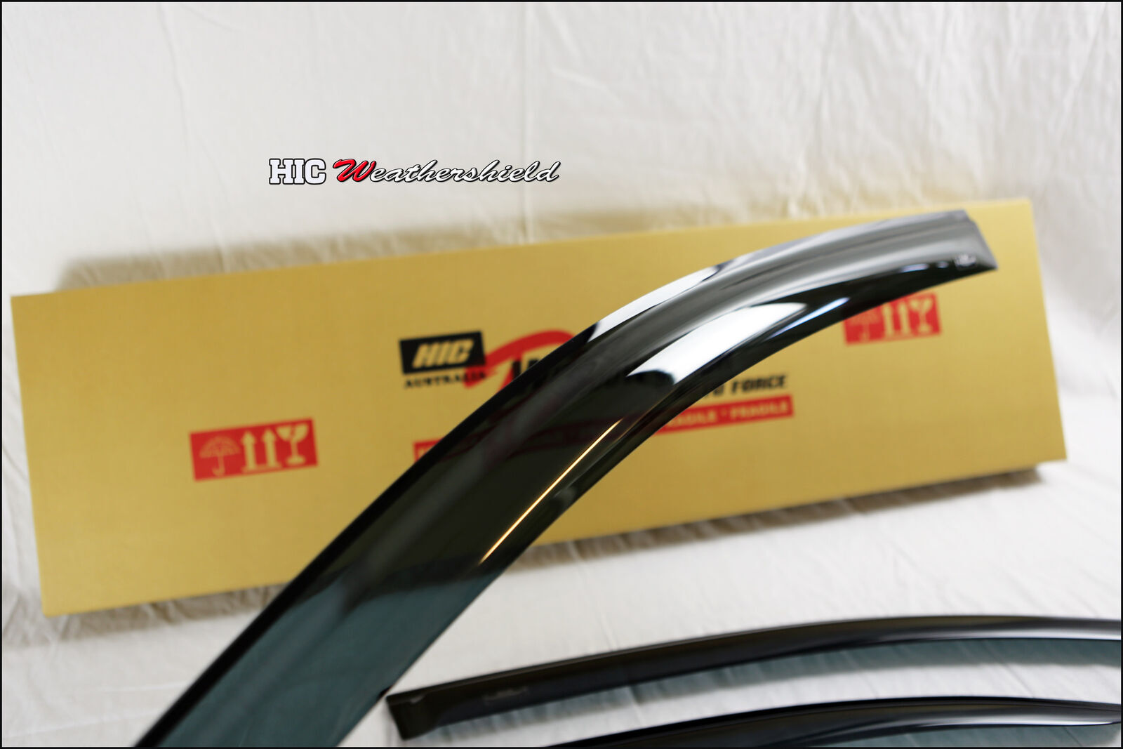 HIC WEATHER SHIELDS- FORD FG FPV F6 F6E GS GT GT-E GT BADGE SEDAN FGX