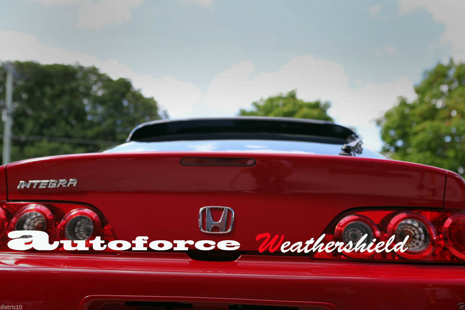 HIC REAR ROOF SPOILER- HONDA INTEGRA DC5 2002-2008