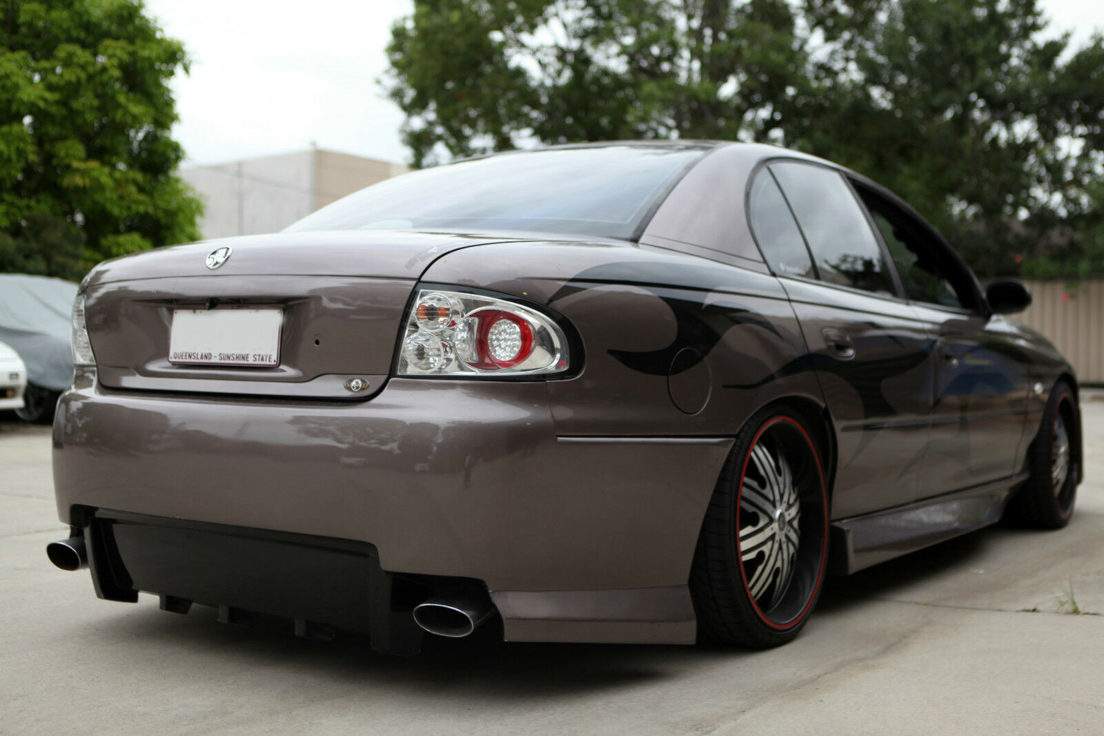 New Super V8 Touring Style Rear Bumper Body Kit For Holden Commodore VT ...