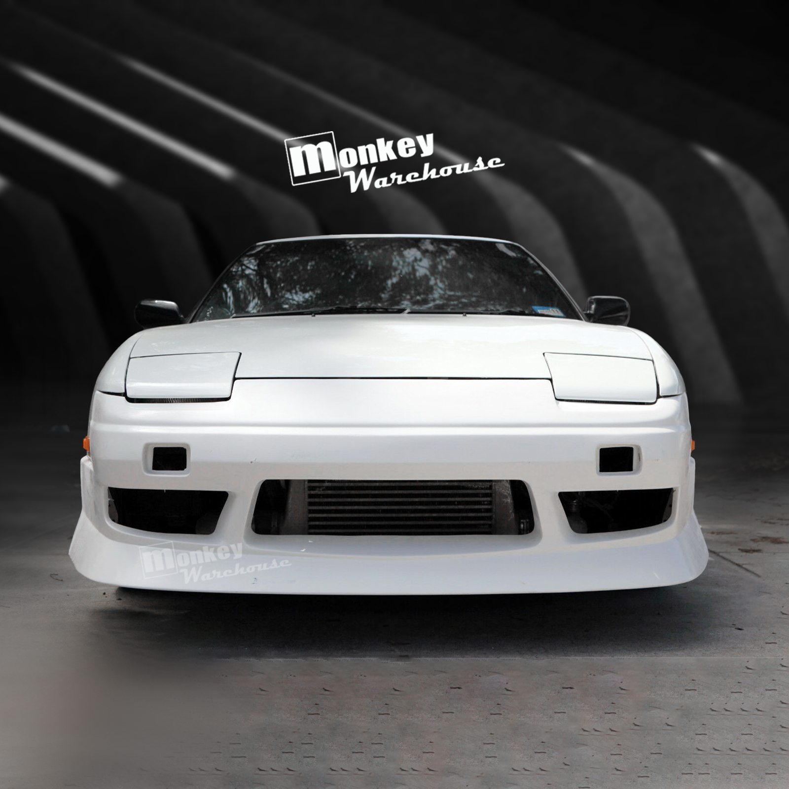 URAS TYPE X NISSAN 180SX FRONT BUMPER BAR BODY KIT