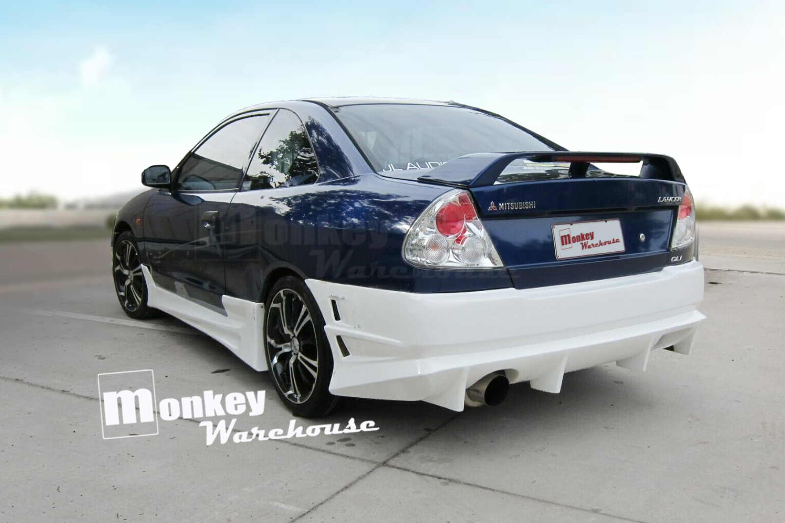 NEW BOMEX MITSUBISHI LANCER CE COUPE 1996-2003 SIDE SKIRT BODY KIT BY ...