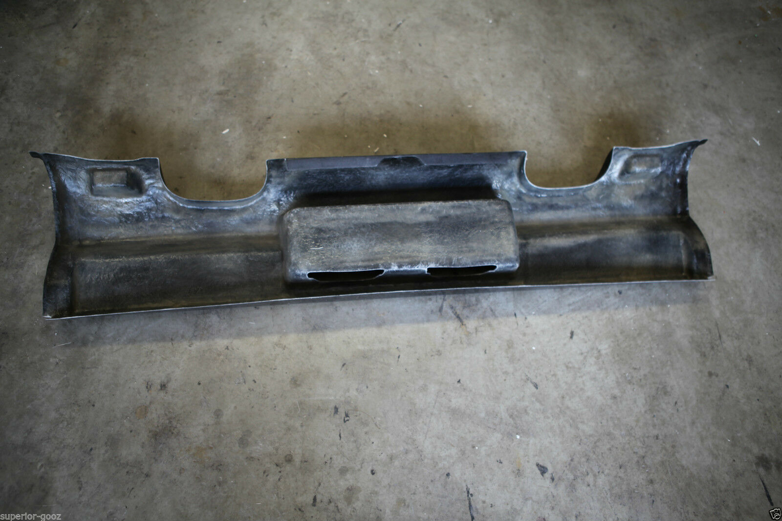 FPV/FORD FG UTE REAR BUMPER INFILL DUAL/TWIN EXHAUST OUTLET/XR TURBO ...