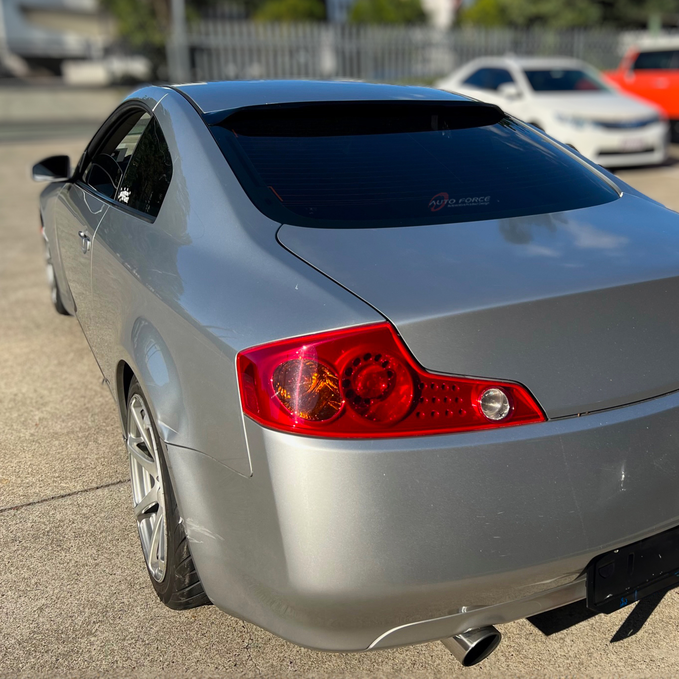 HIC Rear Roof Spoiler - Nissan Skyline V35 Coupe - HIC Australia
